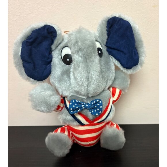 Chadwicks | Toys | Vintage Chadwick Miller Elephant Political Plush Toy ...